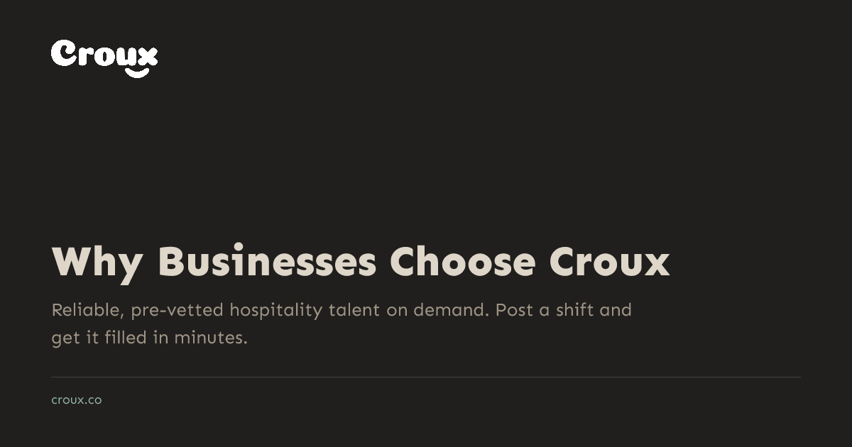 Why Businesses Choose Croux | Croux